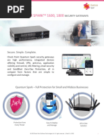 Quantum Force 3970 Datasheet | PDF | Computer Network | Computer Security