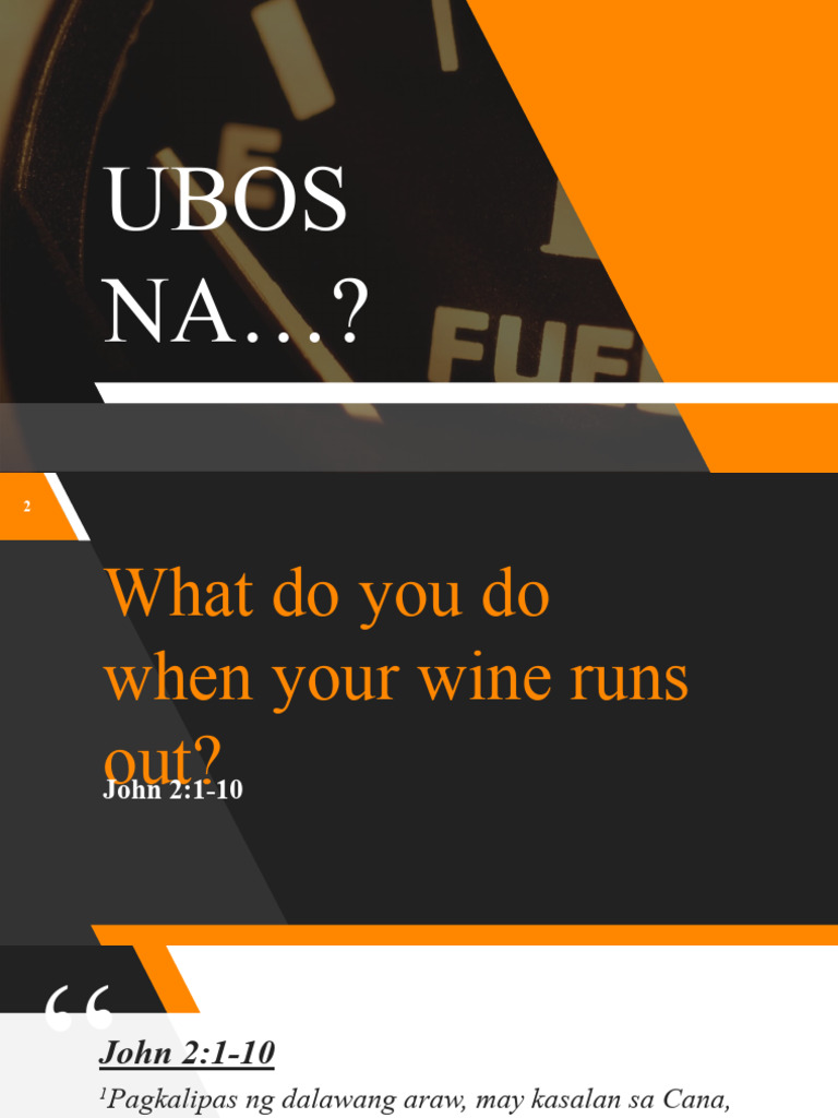 Ubos Na | PDF
