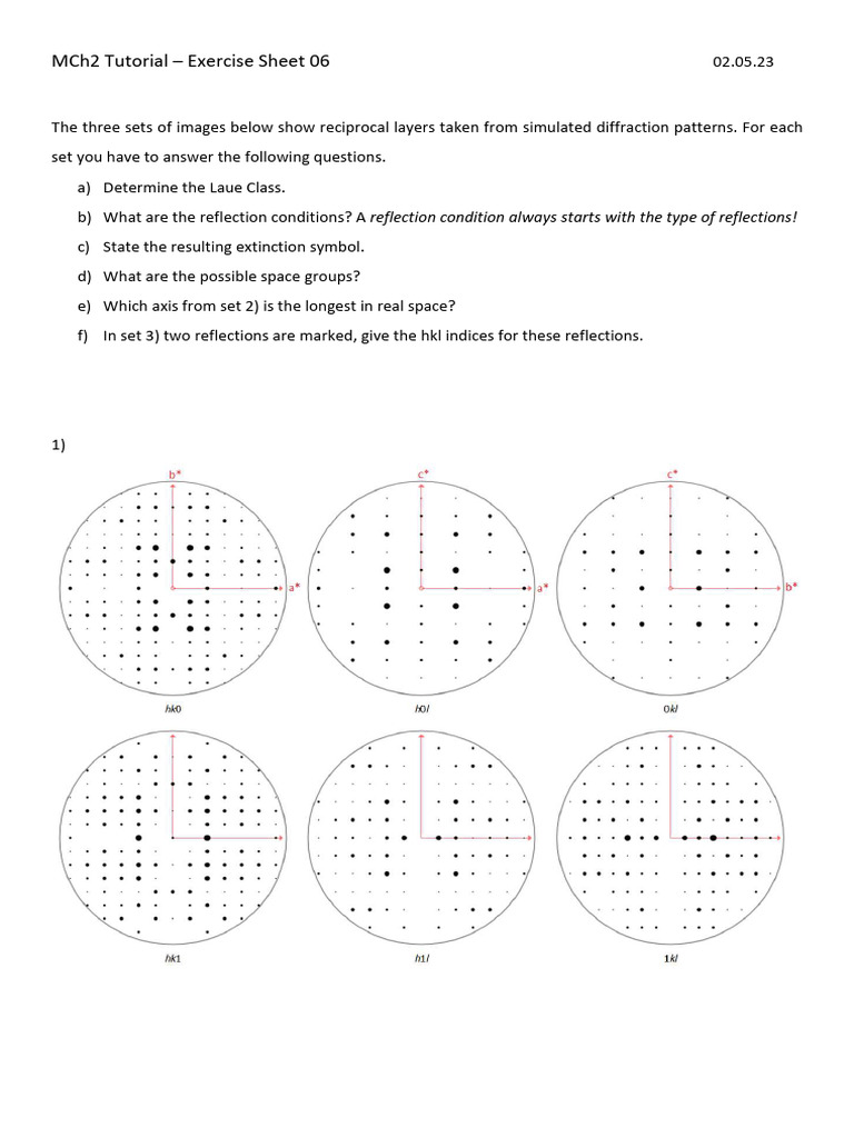 MCh2 Exercise Sheet 06 | PDF | Applied And Interdisciplinary Physics | Physical Sciences