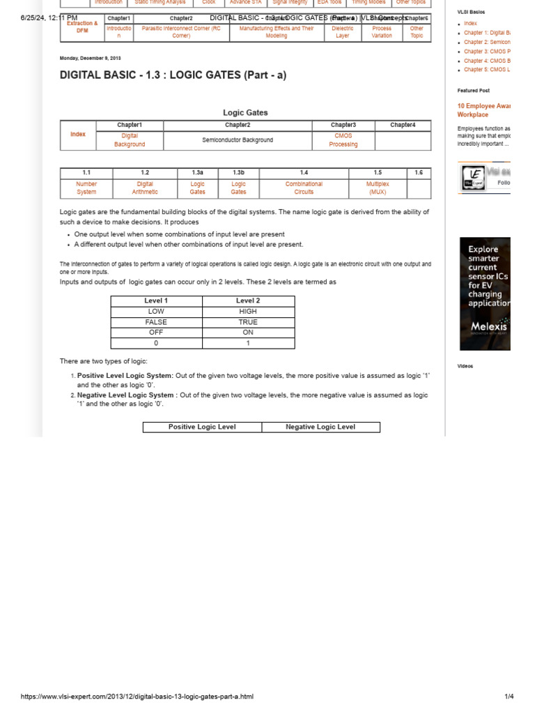 DIGITAL BASIC - 1.3 - LOGIC GATES (Part - A) - VLSI Concepts | PDF ... DIGITAL BASIC - 1.3 - LOGIC GATES (Part - A) - VLSI Concepts | PDF ...