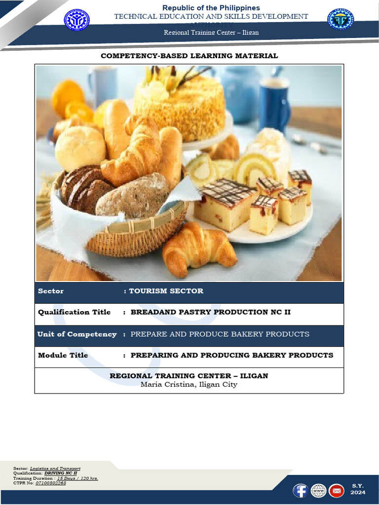 CBLM Template | PDF | Flour | Baking CBLM Template | PDF | Flour | Baking