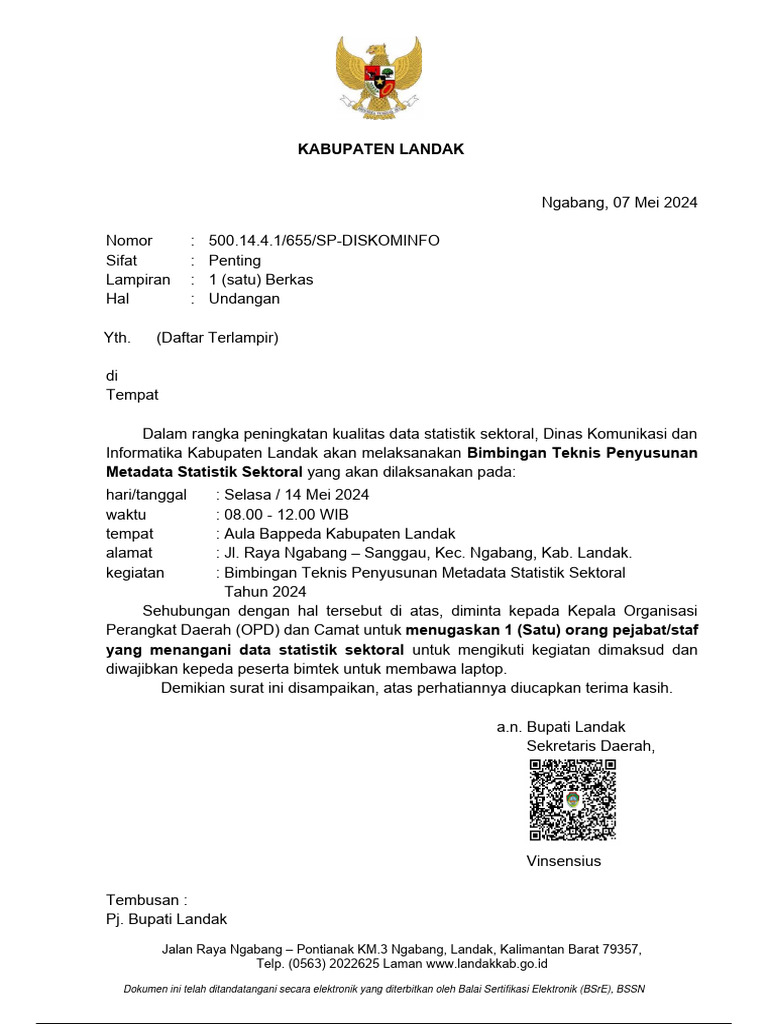 2024050804302520240508032850surat - Bimtek Meta Data 2024 (Srikandi) | PDF