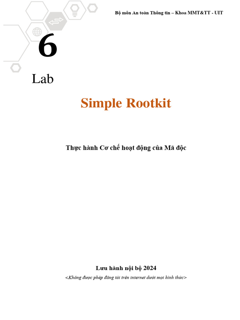 Lab 6 Simple Rootkit | PDF