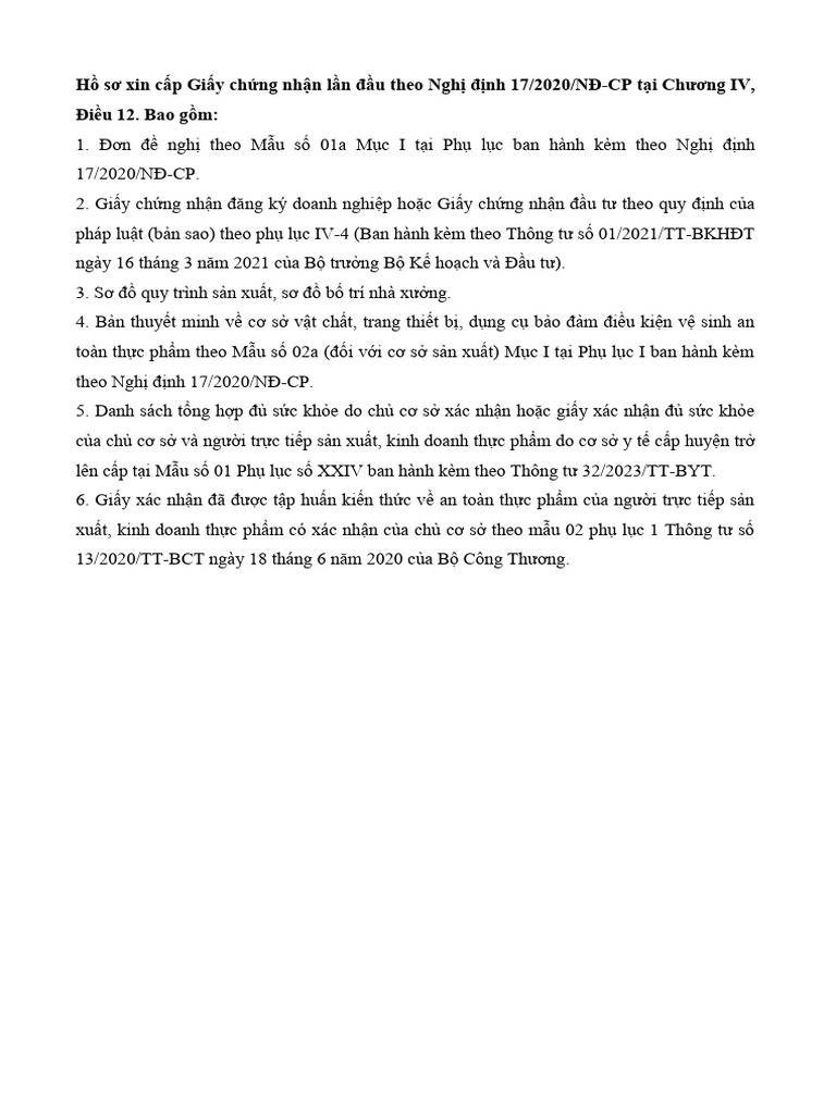 LTP Nhom4 HoSoXinCapGiayChungNhan | PDF