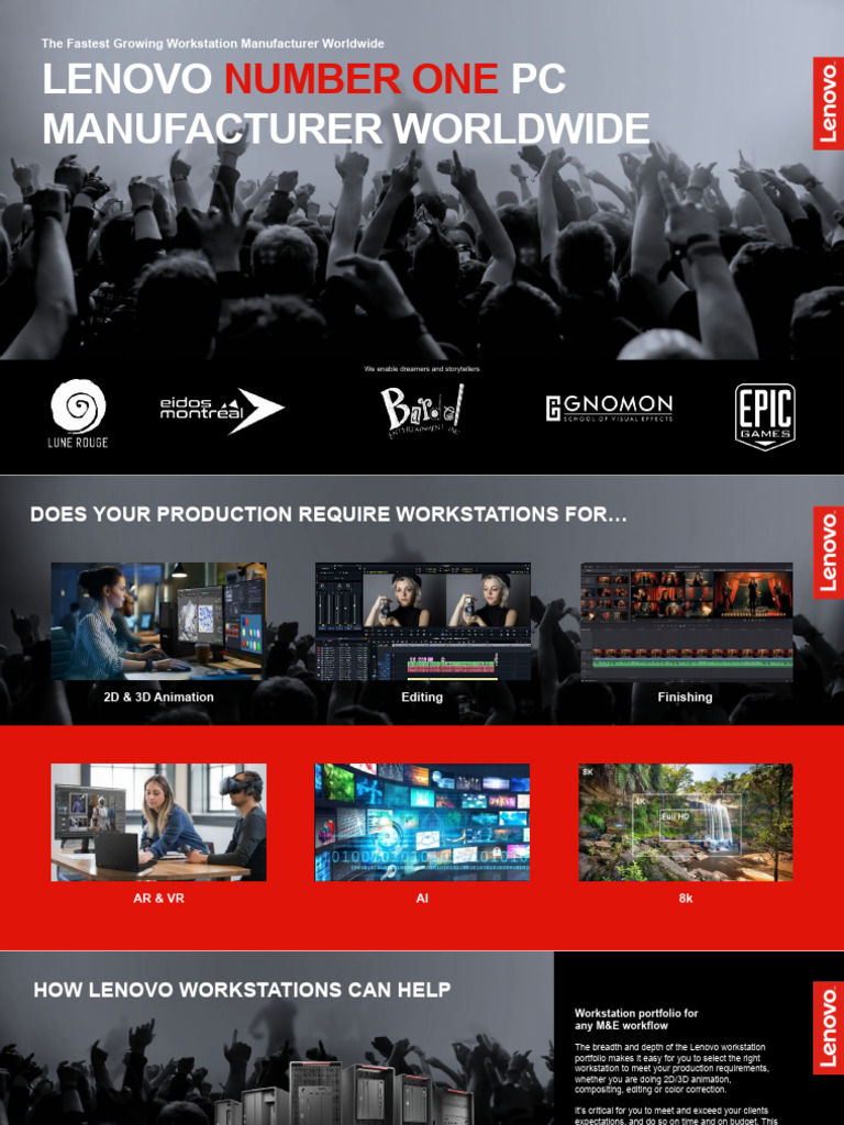 Number One: Lenovo PC Manufacturer Worldwide | PDF | Computer Hardware | Computing