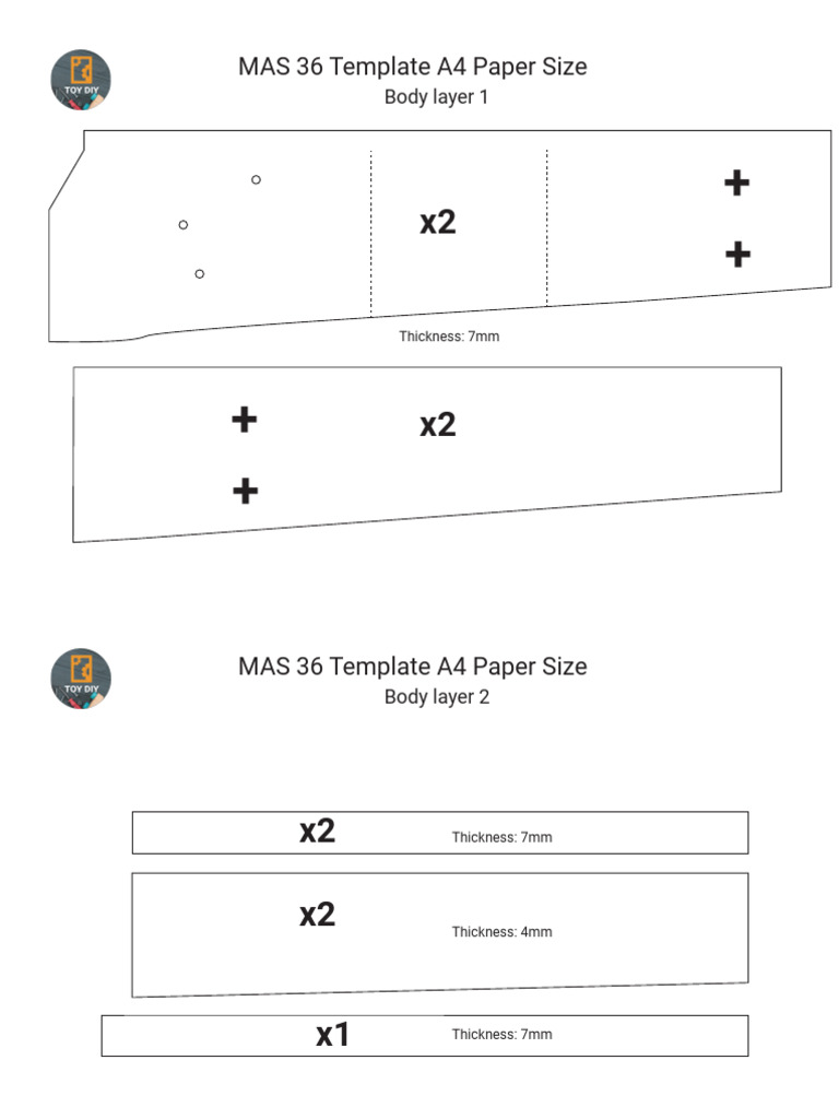 MAS 36 A4 Paper Size Template Guide | PDF | Paper | Rifle