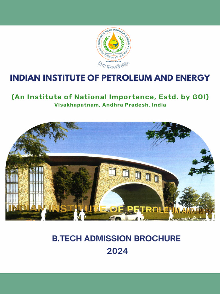 Iipe Btech Brochure 2024 | PDF | Engineering | University And College Admission
