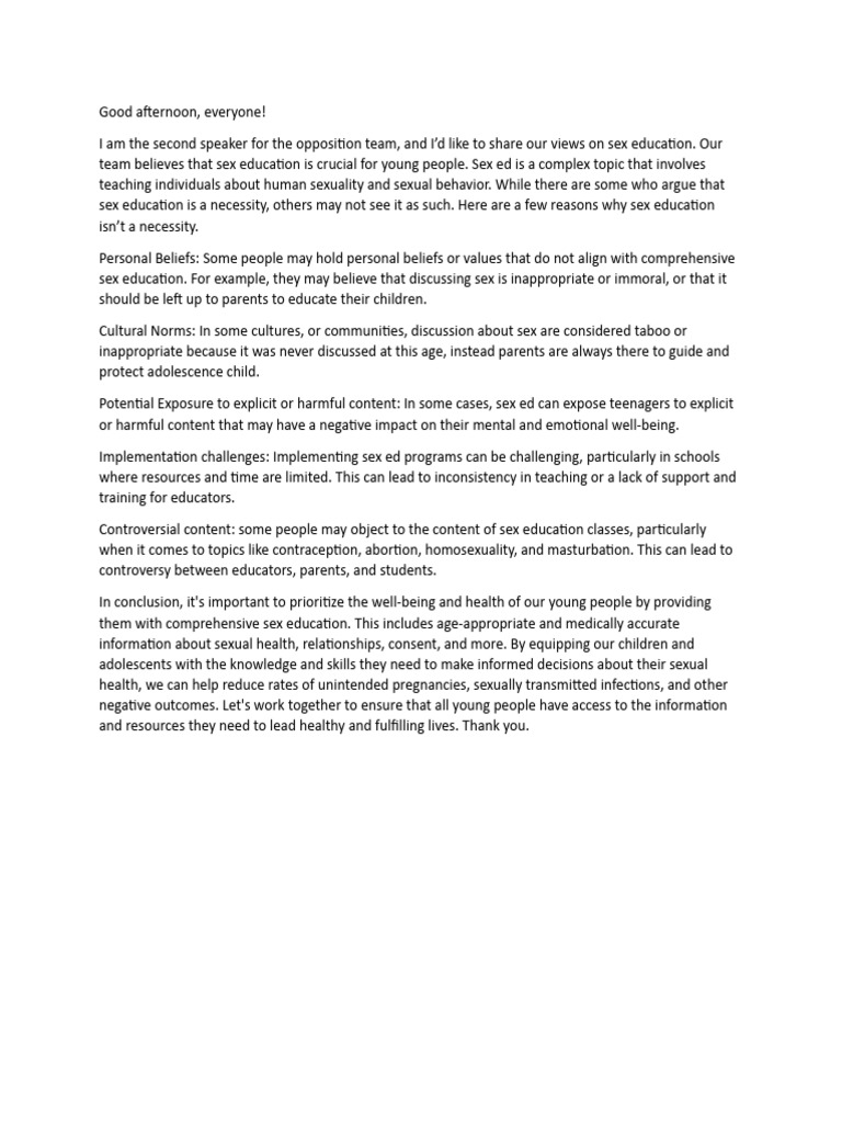 SPEECH | PDF