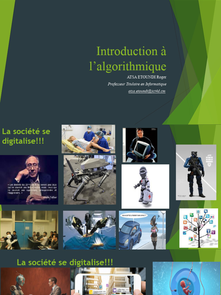 Introduction A L'algorithmique | PDF | Programmation dynamique | Informatique