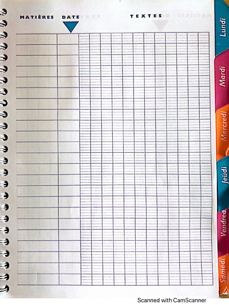 Cahier de Texte | PDF