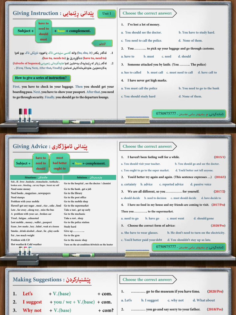 Sunrise 12 Grammar Instruction Guide | PDF | Subject (Grammar ...