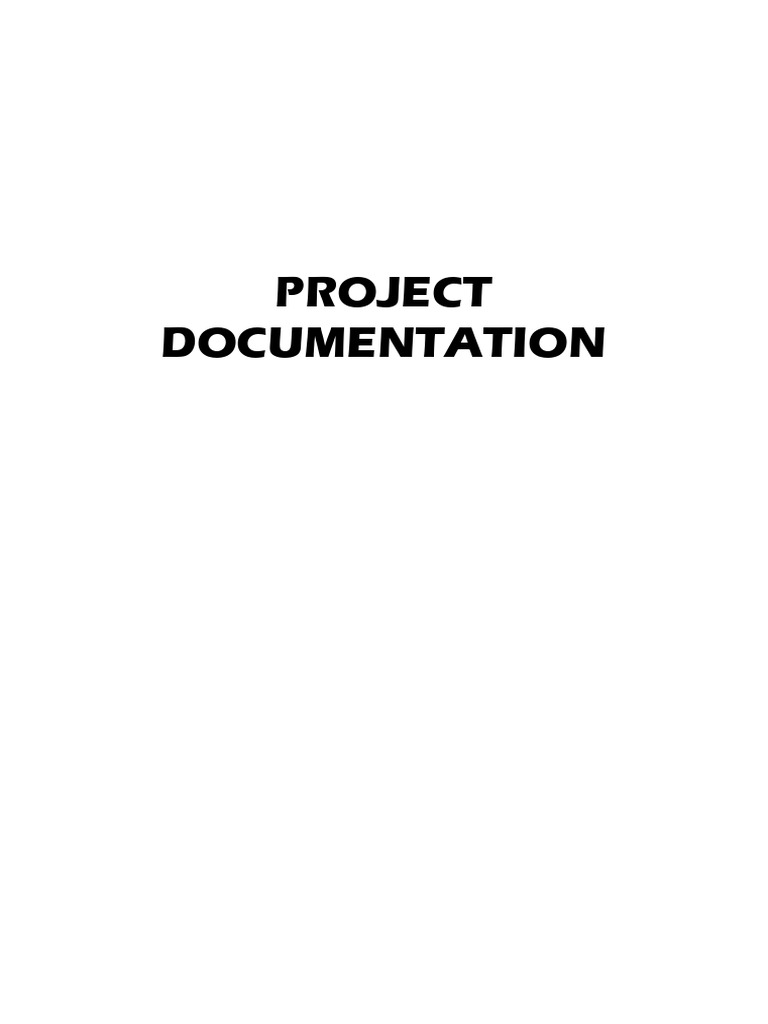 Project Documentation | PDF | Brainstorming | Hotel