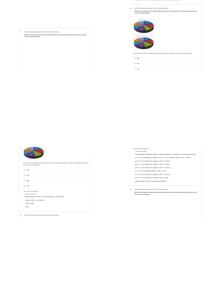 3data Interpretation Questions & Answers - Free Online Practice - Page 3 | PDF | Qualifications