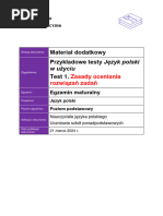 Jak Napisać Rozprawkę - Schemat + Przykładowa Rozprawka (Cke) | PDF