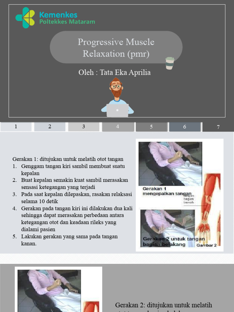 Progressive Muscle Relaxation (PMR) : Oleh: Tata Eka Aprilia | PDF ...