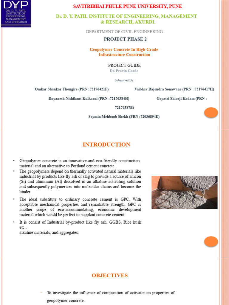 GPC PPT 11 | PDF | Concrete | Cement