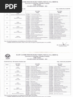 PG Examination SOP | PDF