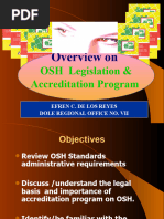 DOLE OSH Checklist With Standards | PDF