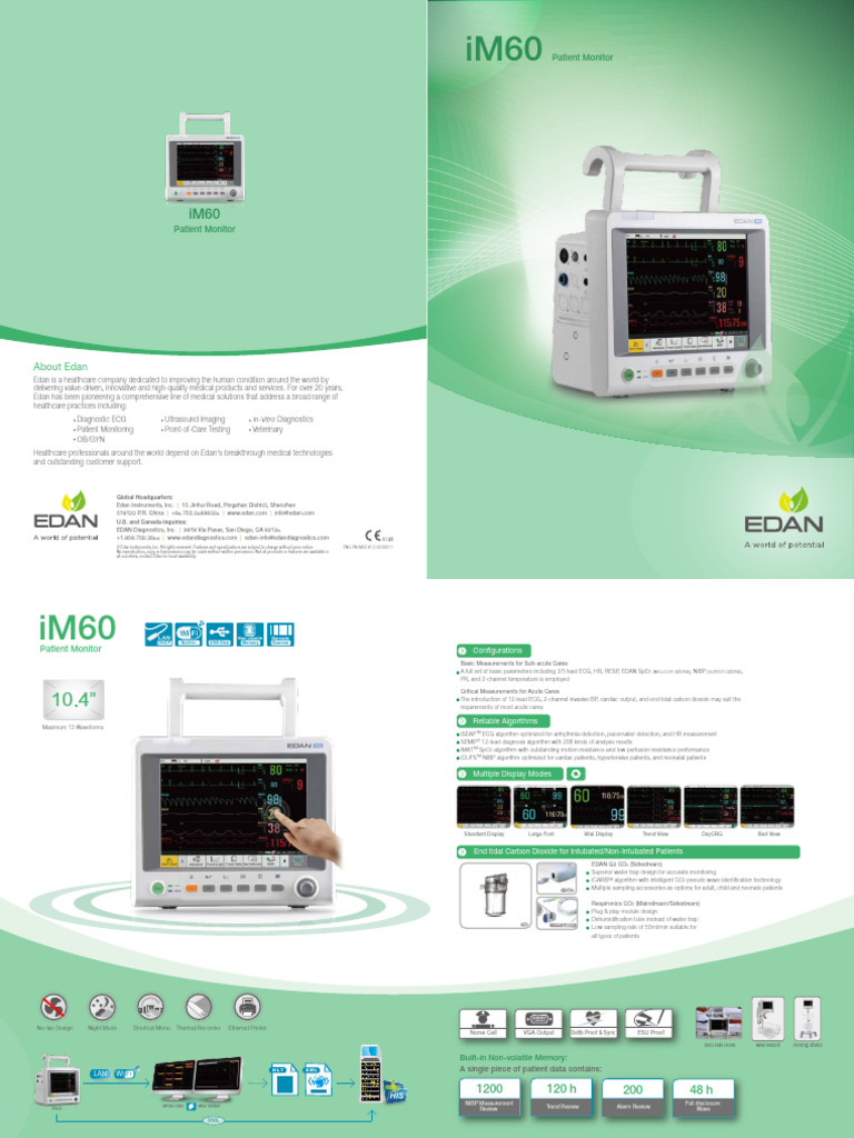 Vital Signs IM60 | PDF | Electrocardiography | Health Care