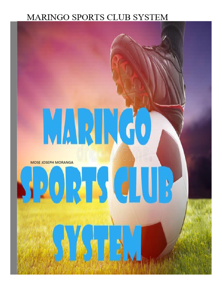 MARINGO SPORTS CLUB SYSTEM | PDF | Interview | System