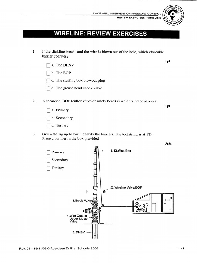 wireline rev ex | PDF