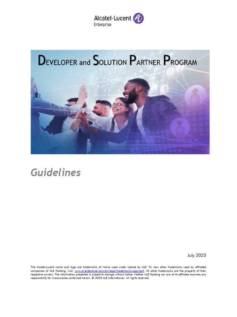 DSPP Guidelines July2023 | PDF | Software Development Kit | Dynamic Web Page