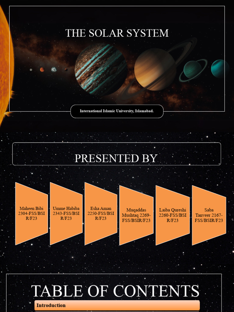 The Solar System | PDF | Solar System | Planets