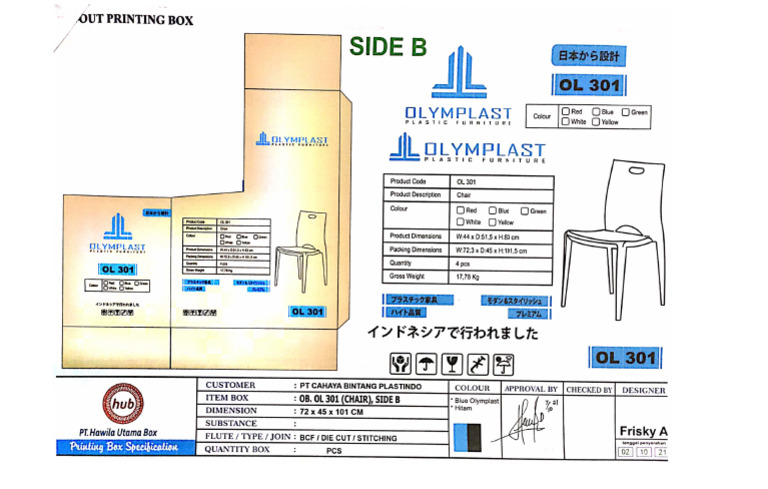 Ob. Ol 301 (K 301) Sisi B | PDF