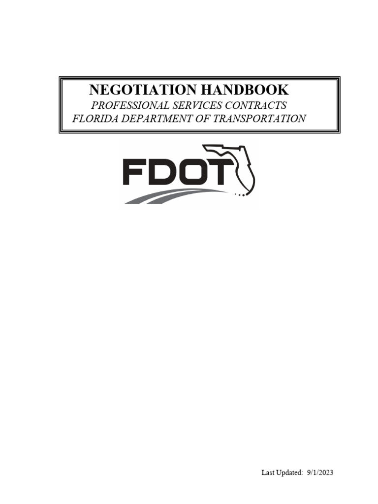 Negotiation Handbook | PDF | Payroll | Consultant