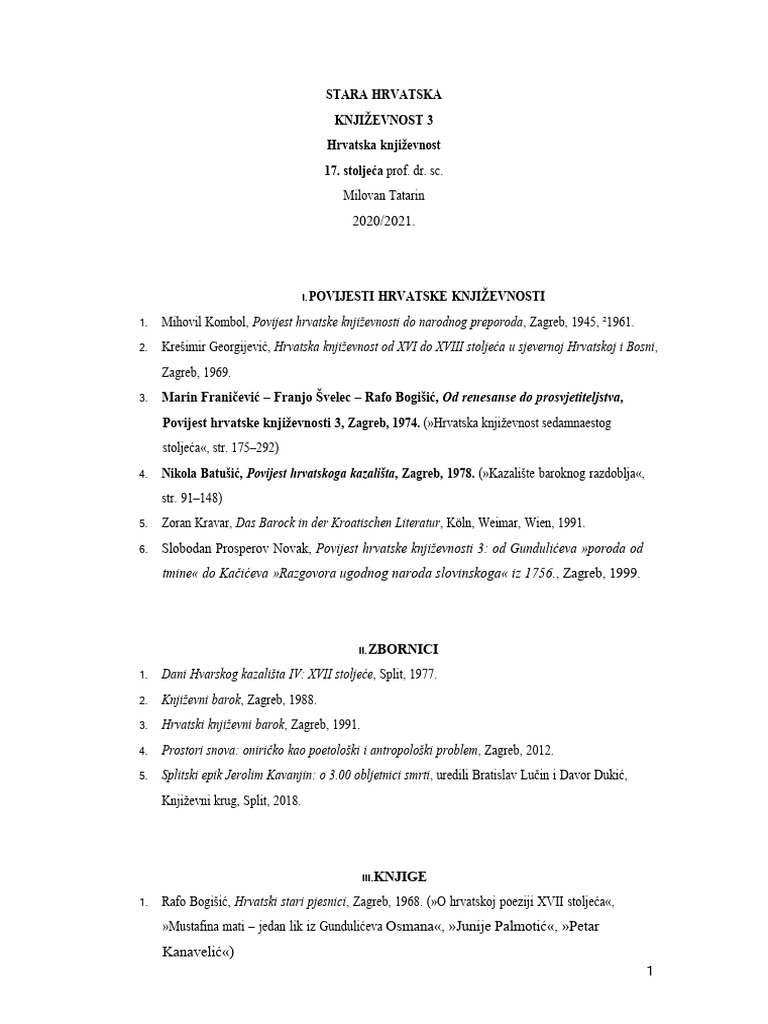 5-barok-literatura-lektira-skracena-verzija | PDF