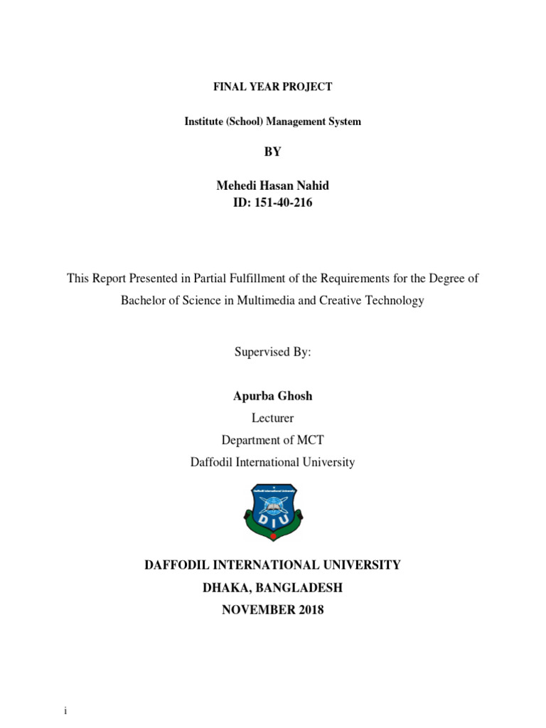 Institute Management System Project | PDF | Model–View–Controller ...