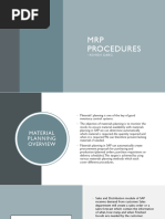 Step-By-Step Configuration of MRP Types in Sap PP | PDF | Computing