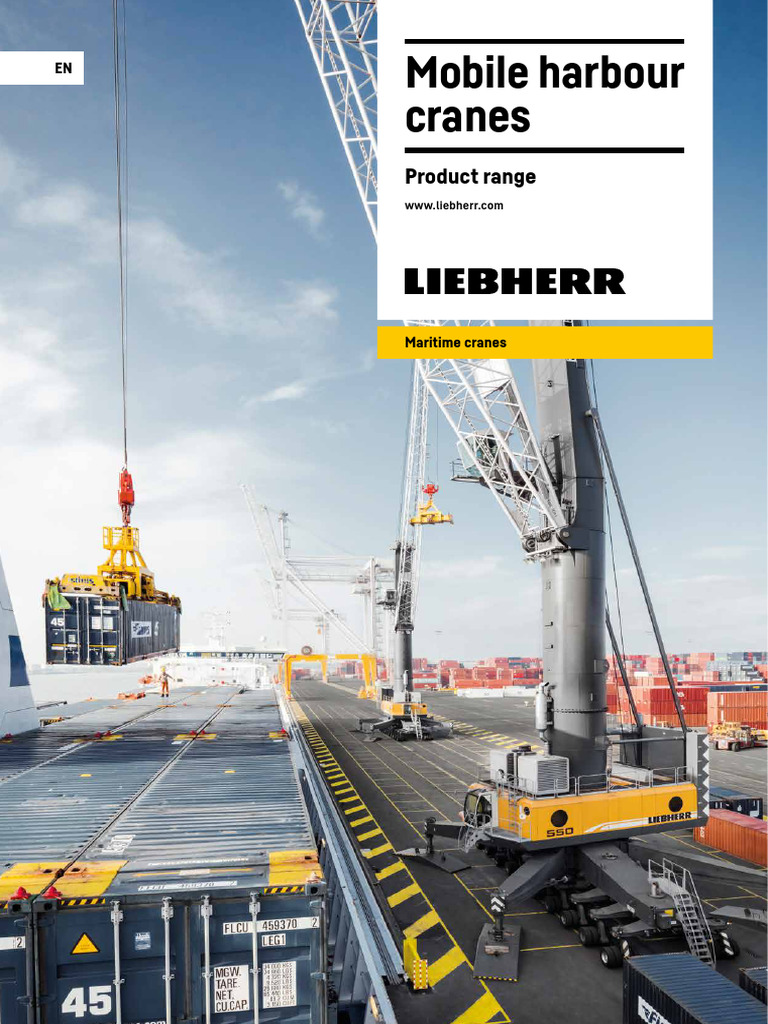 Liebherr Mobile Harbour Cranes Overview | PDF | Crane (Machine) | Elevator