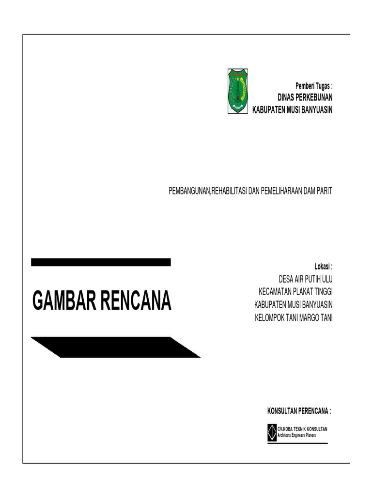 Dam Parit-Model | PDF