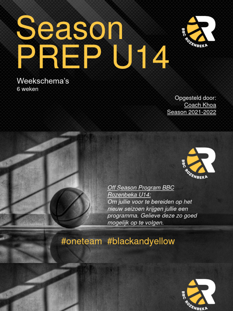 Off Season Prep U14 | PDF | Strength Training | Sports Science