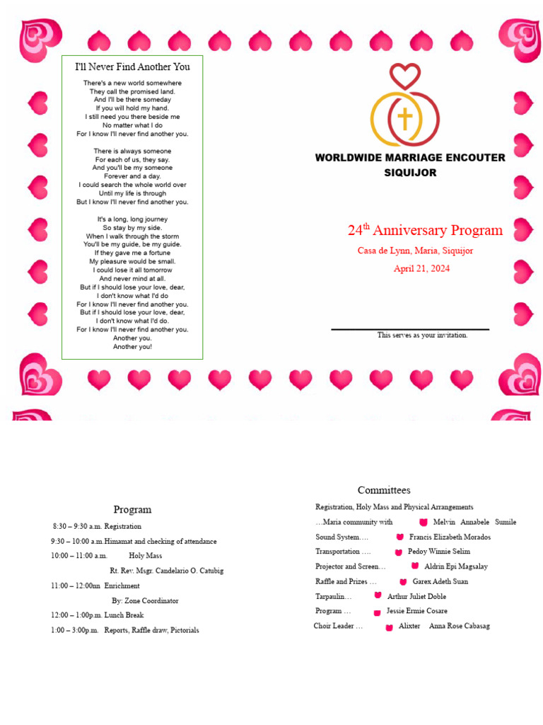 Wwme Program | PDF