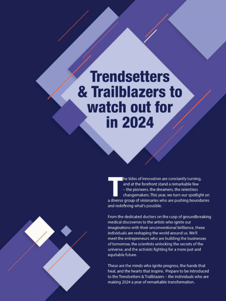 Trendsetters 1 | PDF