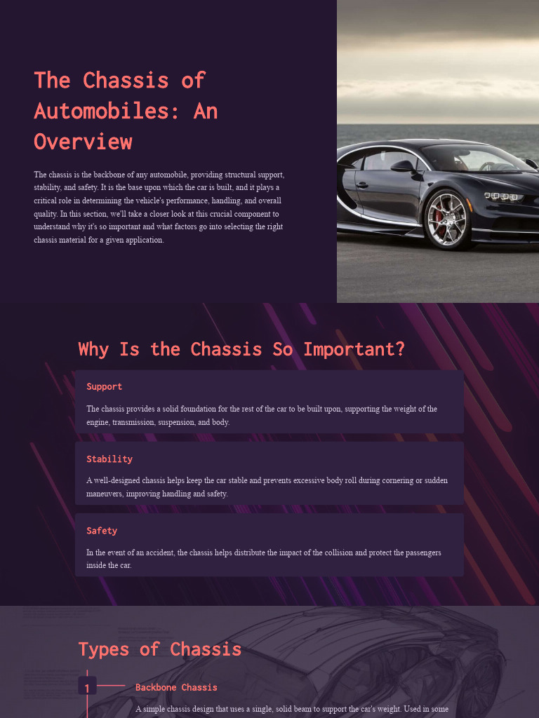 The Chassis of Automobiles An Overview | PDF | Strength Of Materials ...