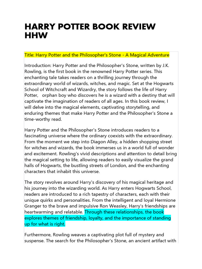 HP | PDF | Harry Potter | J. K. Rowling