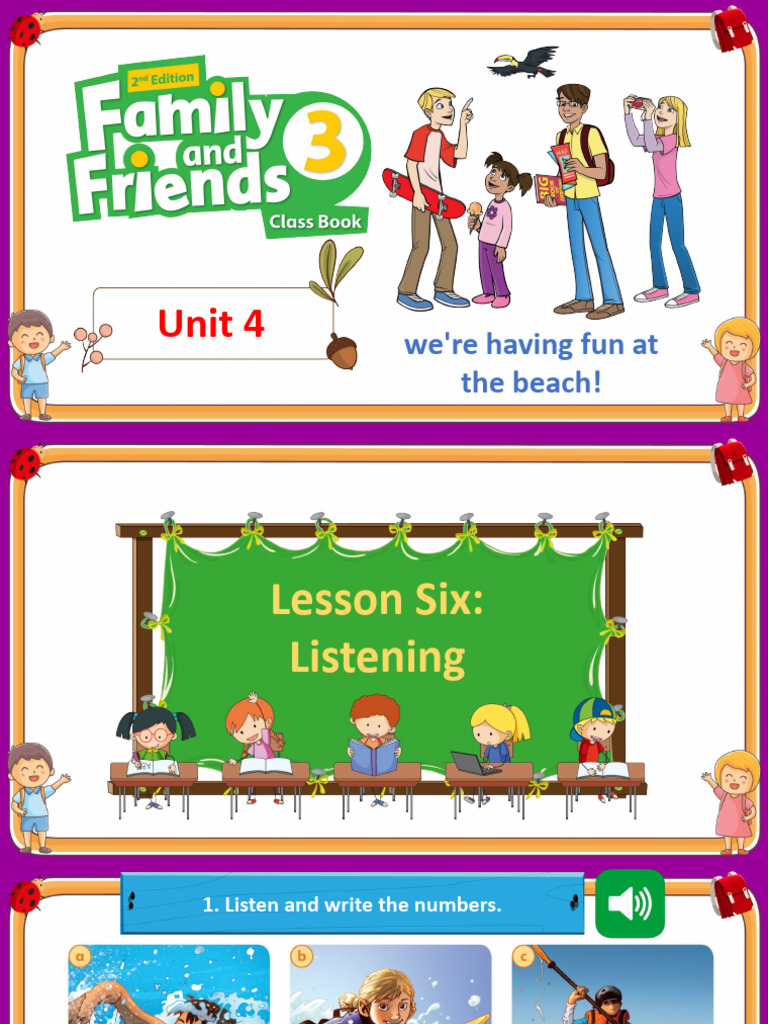 Beach Fun and Verb Practice | PDF