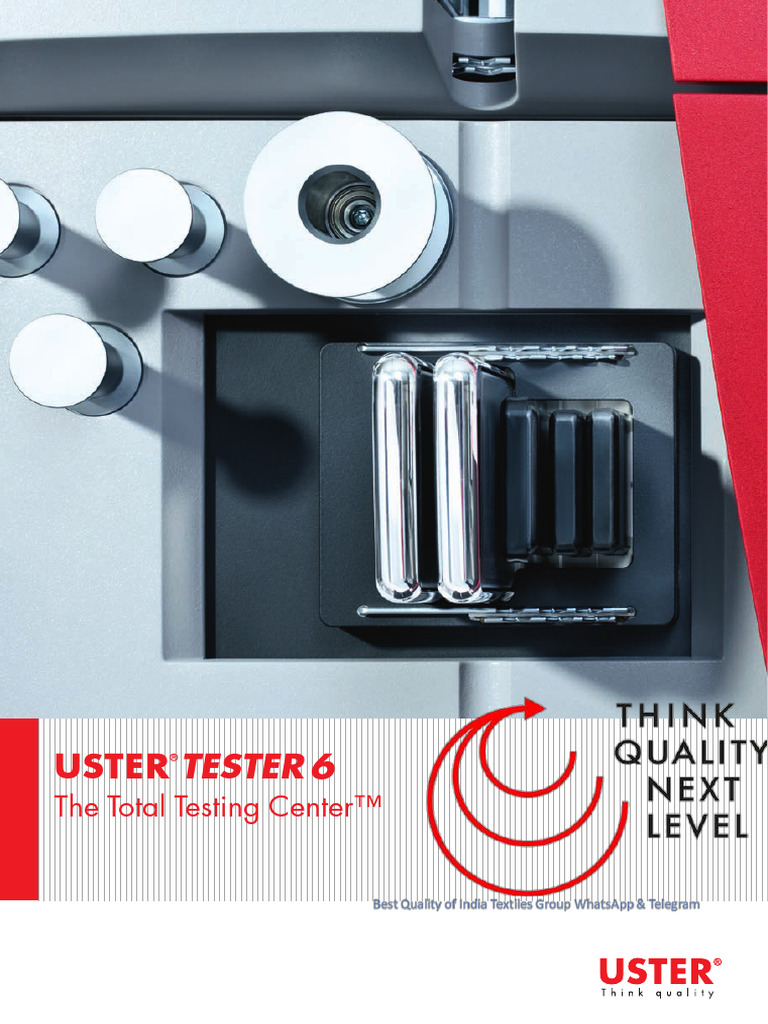 Uster Tester 6 Brochure Web en 21 | PDF | Yarn | Textiles