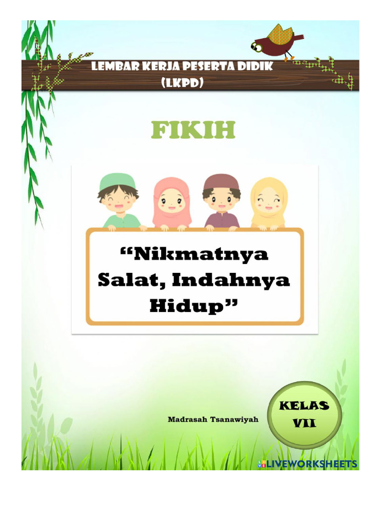 LKPD Fikih Kelas 7 Kurmer Materi Shalat Fardhu (Fix) | PDF