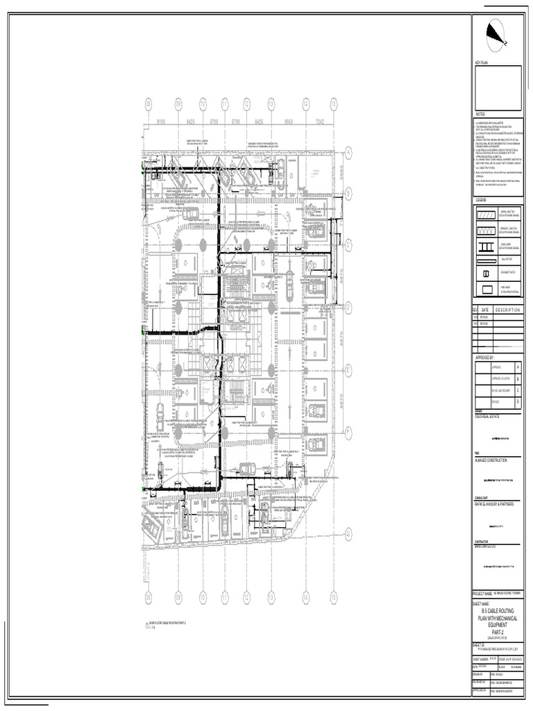 E-5115 - b5 Cable Routing Plan With Mechanical Equipment Part02-E-5115 | PDF | Electricity ...