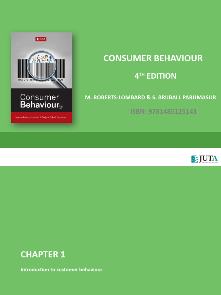Slides Chapters 1-17 | PDF | Consumer Behaviour | Behavior