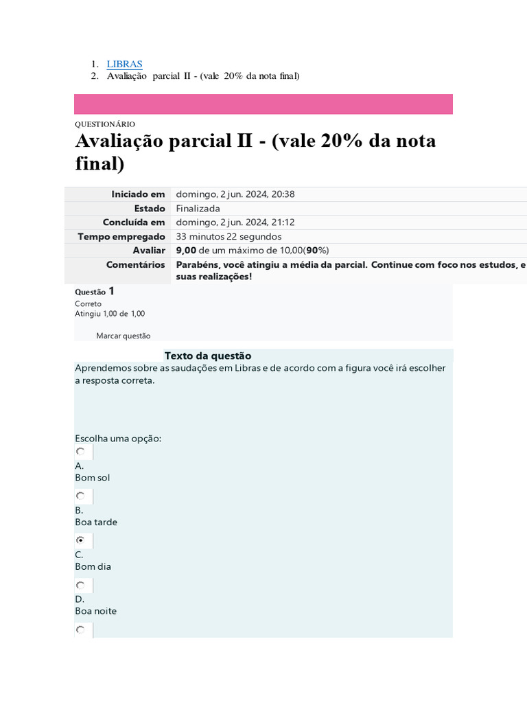 LIBRAS ap2 | PDF | Linguística | Idiomas