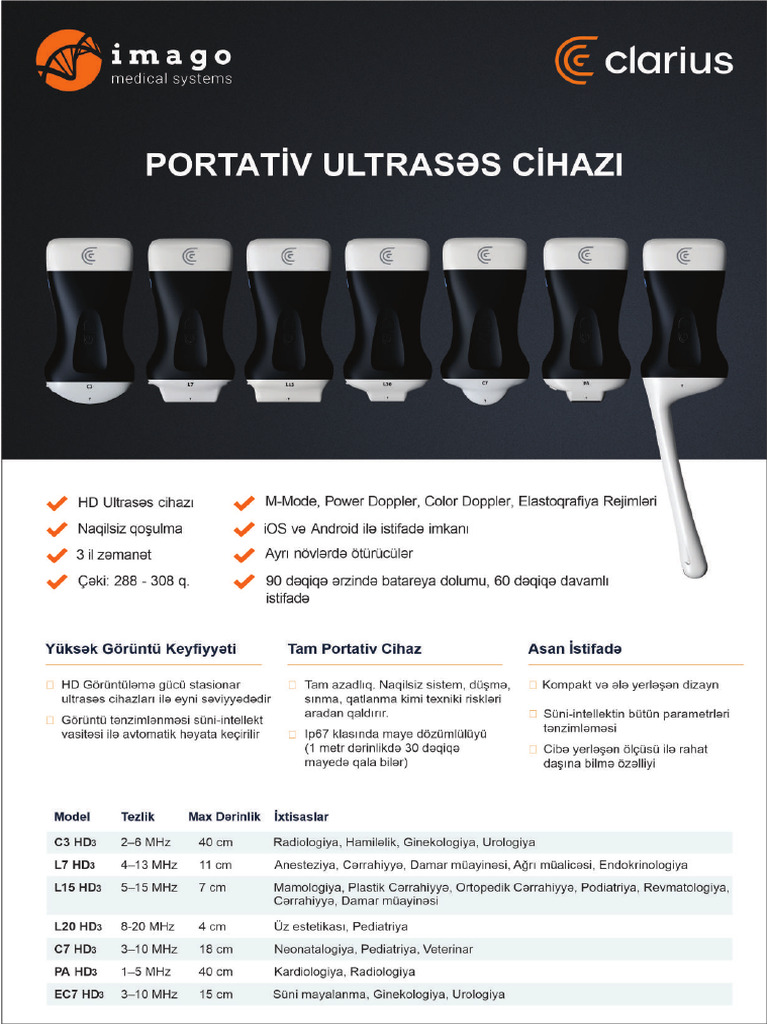 Clarius New Brochure | PDF