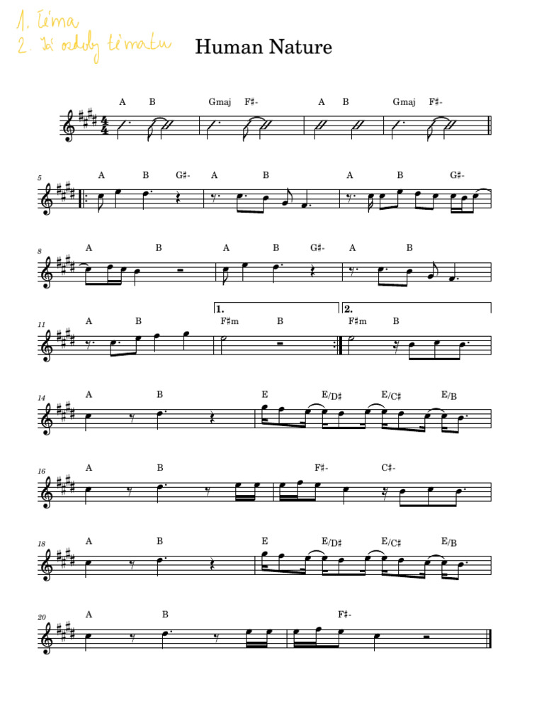 Human Nature (BB) | PDF