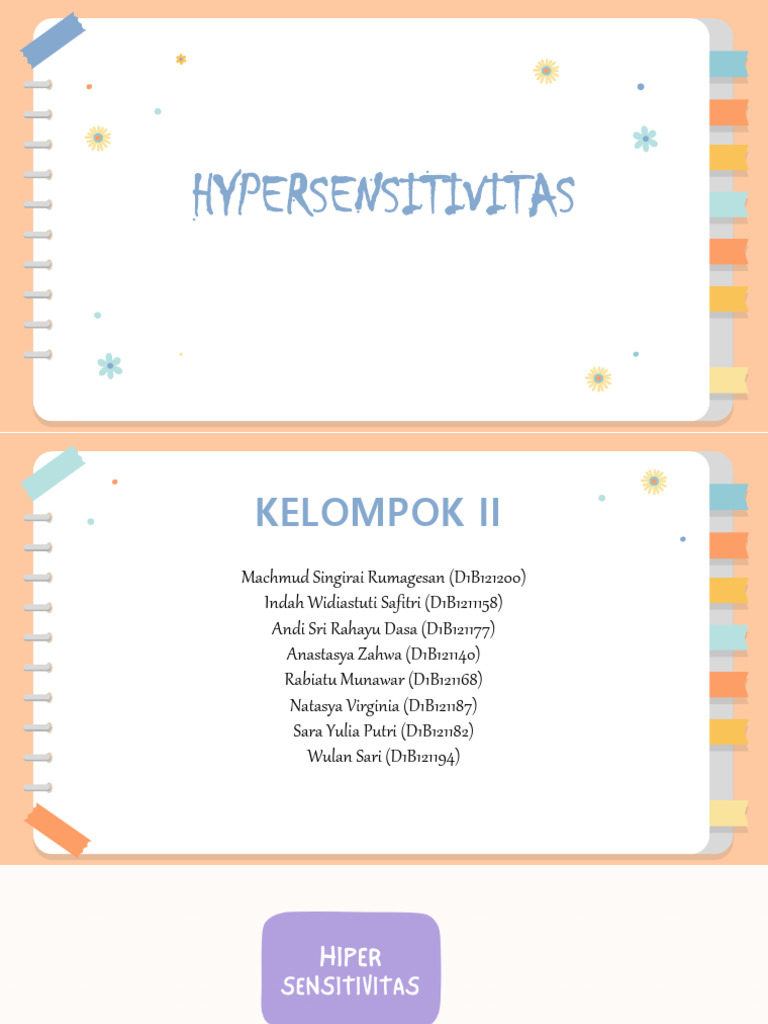 Hipersensitivitas | PDF | Sains & Matematika