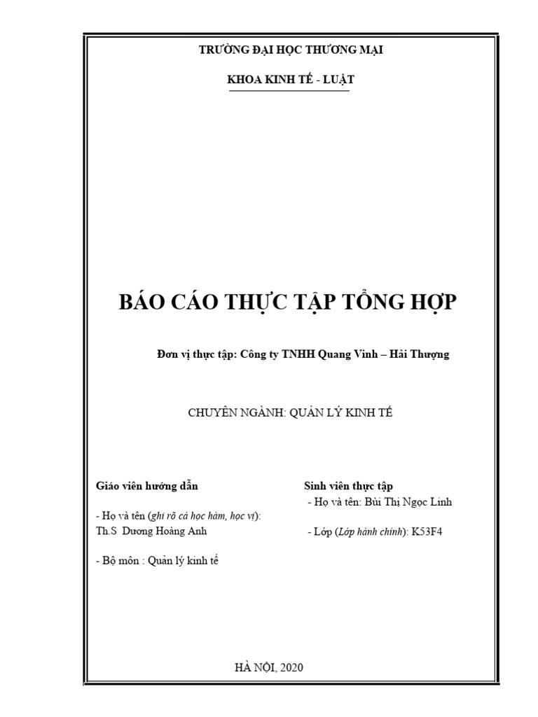BCTT - Bùi Thị Ngọc Linh | PDF