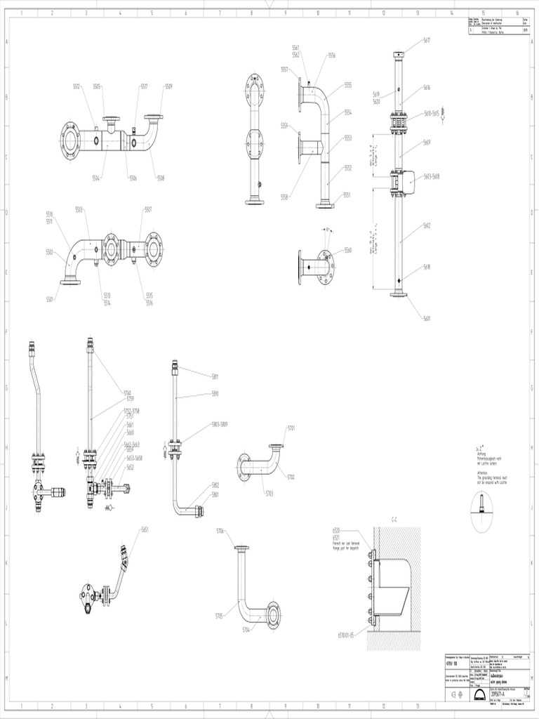 05 Outer piping scheme Sheet 2 | PDF